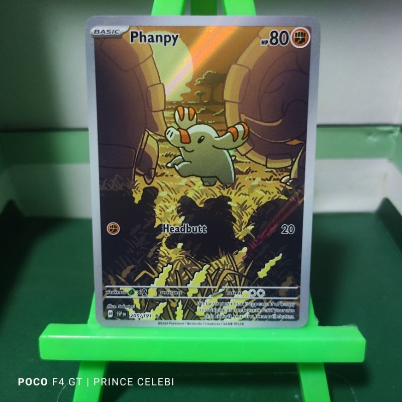 Pokemon TCG - Phanphy IR | Shopee Philippines