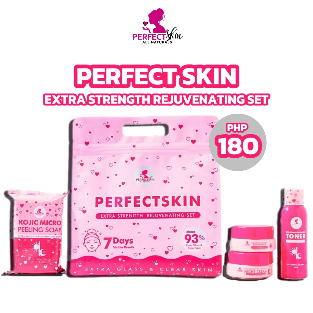 PERFECT SKIN Extra Strength Rejuvenating Set (New Packaging) | Shopee ...