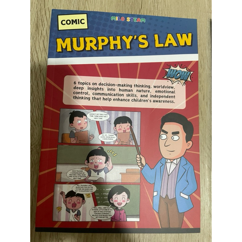 ORIGINAL Pika Steam Milo Steam Grow Your Math Fun Math Murphy’s Law ...