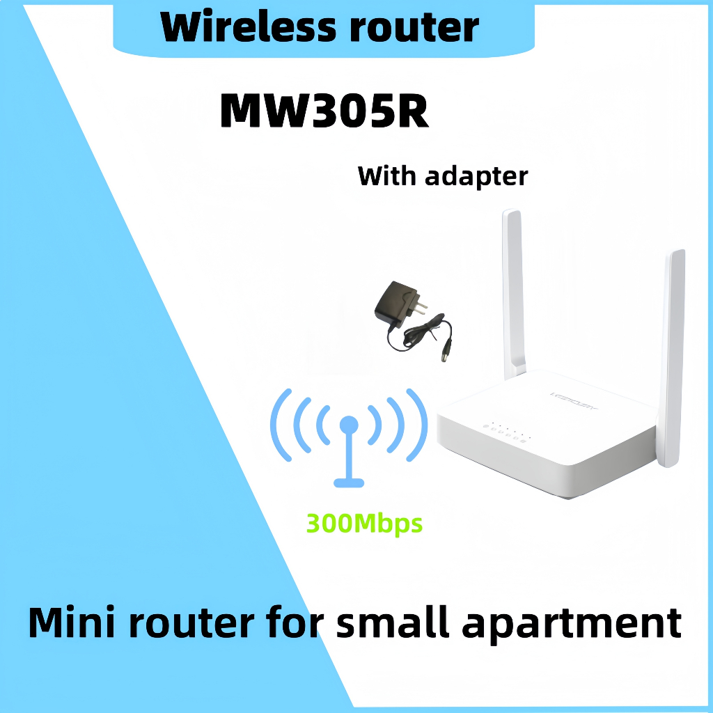 2nd hands MW305R/ MW300R/FW300R 300Mbps Wireless Router 5dBi Antennas WiFi Router（With adapter ...