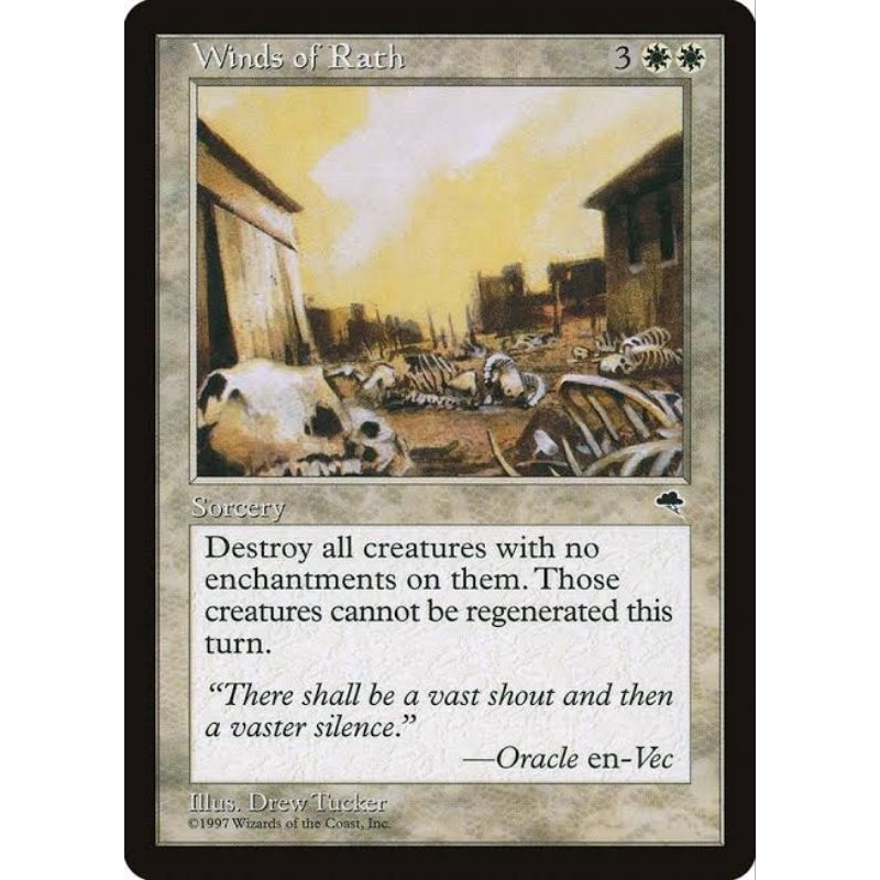 Magic the Gathering - Winds of Rath - MTG White - TEMPEST - LP | Shopee ...