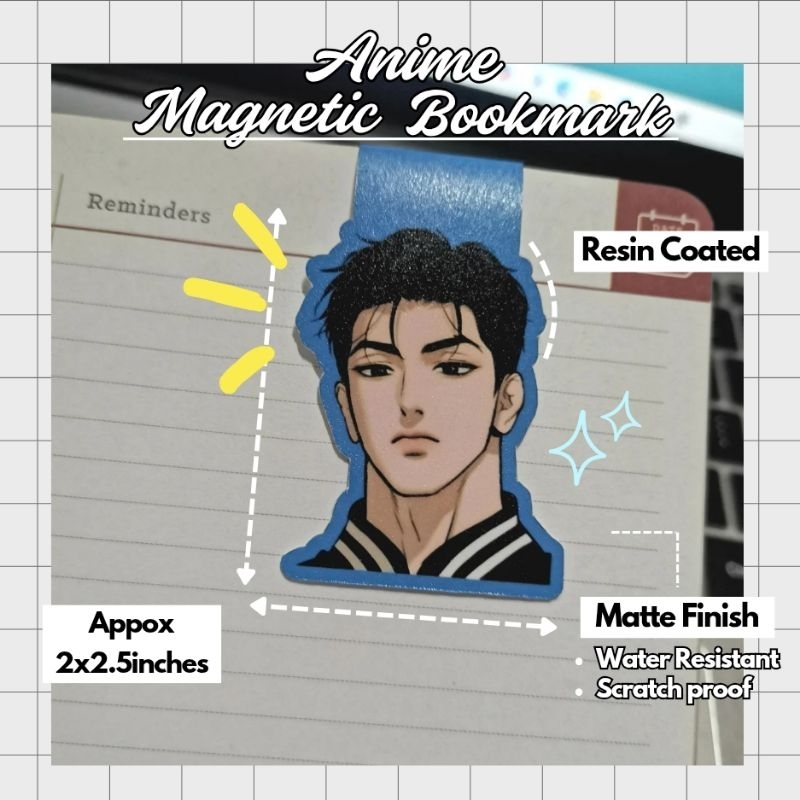 Jinx Manhwa Magnetic Bookmark | Anime Bookmark | Souvenir | Shopee ...