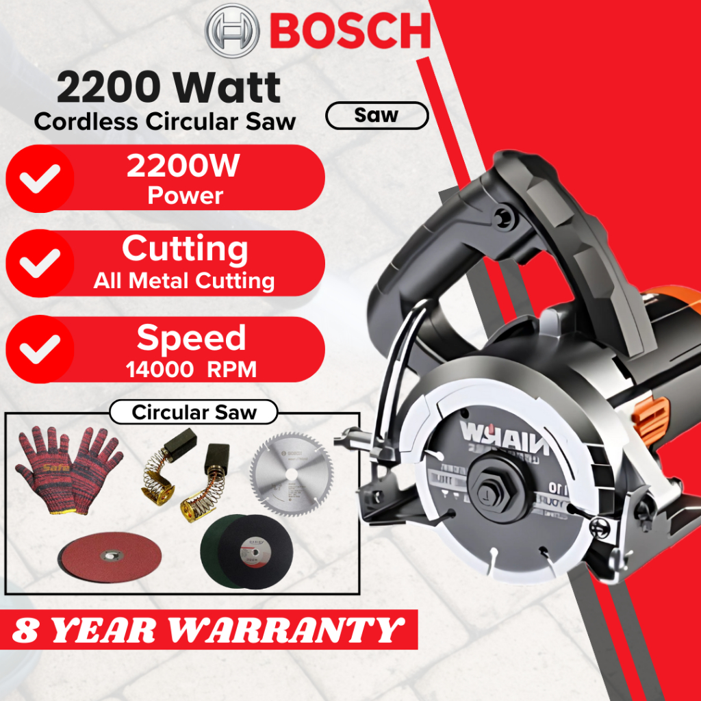 0-45°Adjustable Circular Saw Wood Cutter Electric Wood Saw Machine 5.5 ...