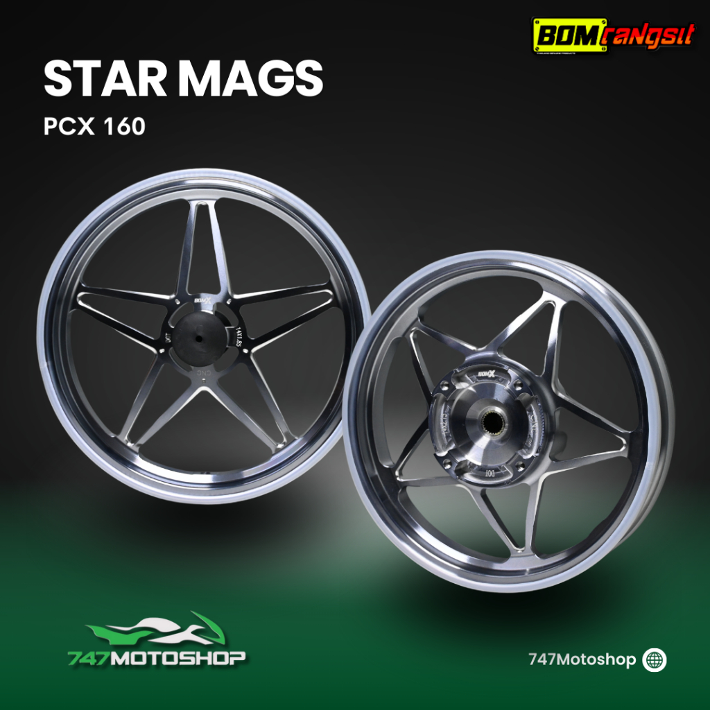 BOM RANGSIT STAR MAGS FOR PCX 160 | Shopee Philippines
