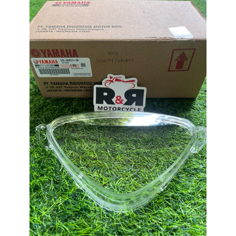 YAMAHA MIO SPORTY/SOULTY/AMORE SPEEDOMETER LENS (GENUINE:5TL-H3511-10 ...