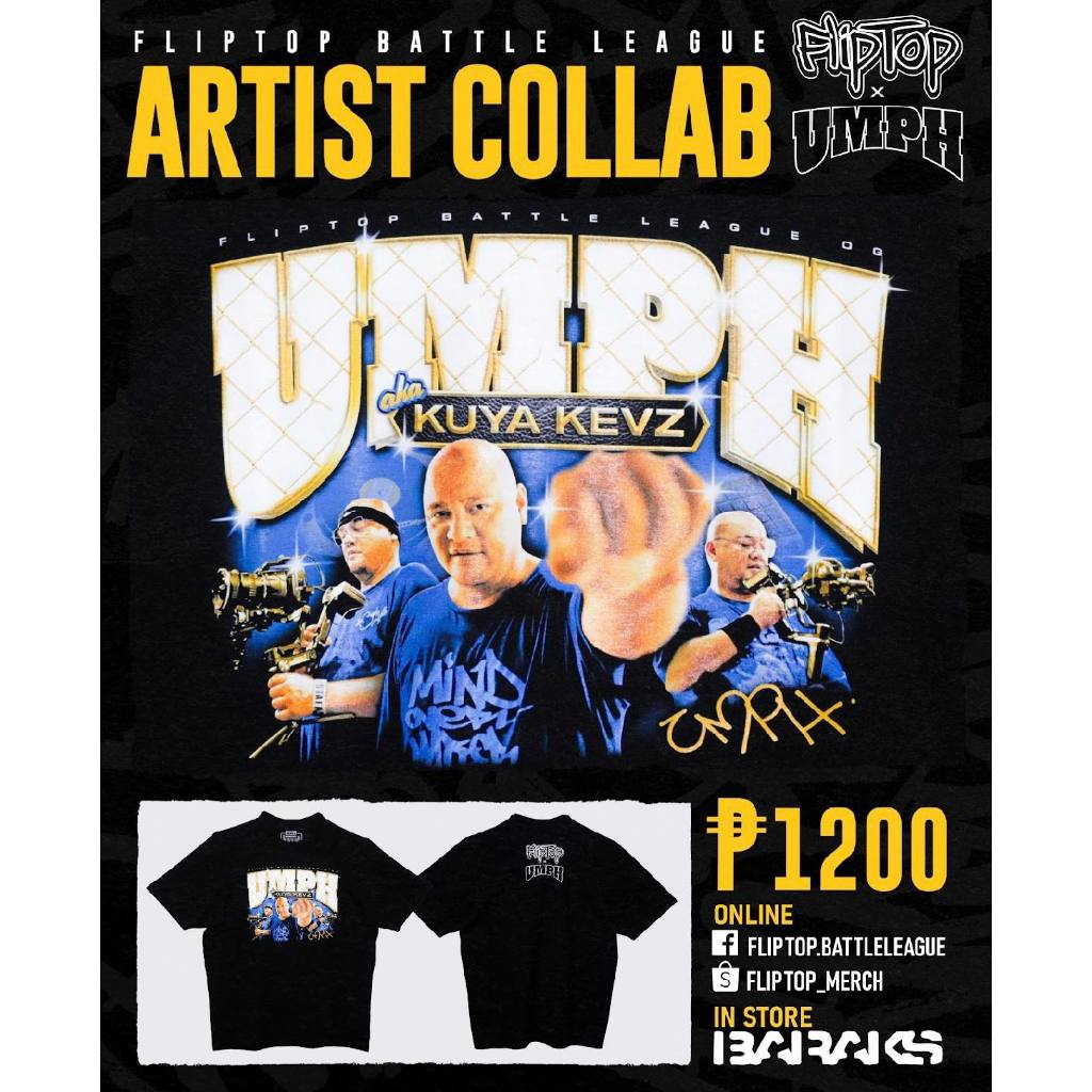 FLIPTOP ARTIST COLLAB (UMPH/KUYA KEVZ) | Shopee Philippines