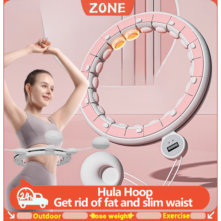 Smart Hula Hoop LCD Display Adults Fitness/Weight Loss Equipment ...