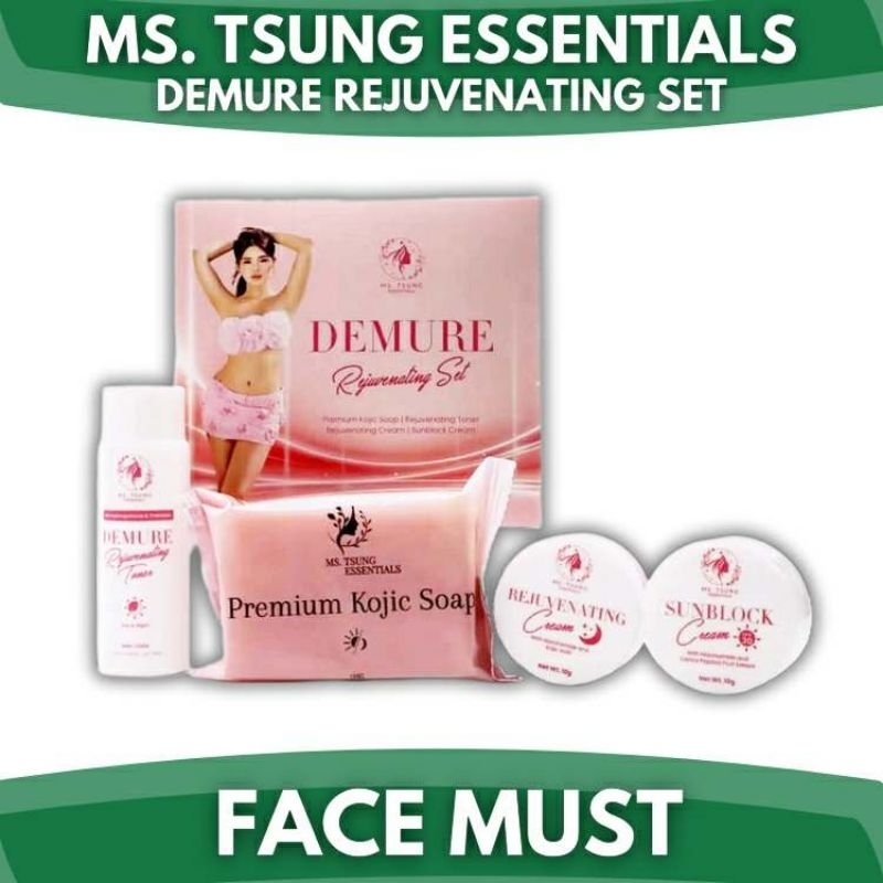 Ms. Tsung Demure Mild Rejuvenating Set in New Packaging | Shopee Philippines