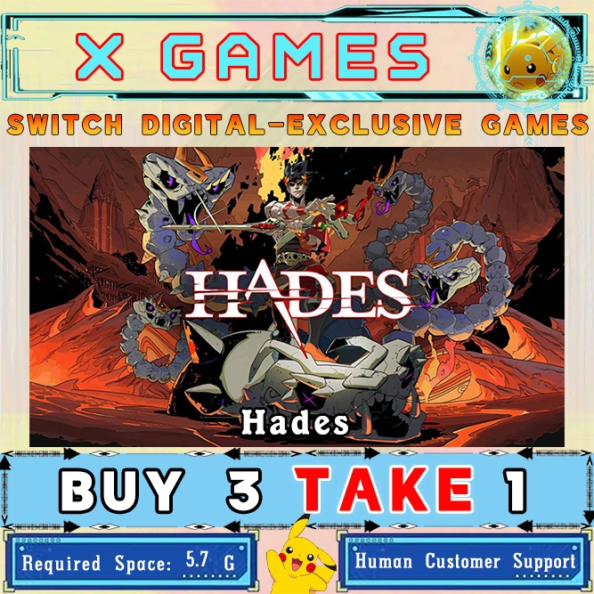 Hades Nintendo Switch Digital Game （BUY 3 TAKE 1) | Shopee Philippines
