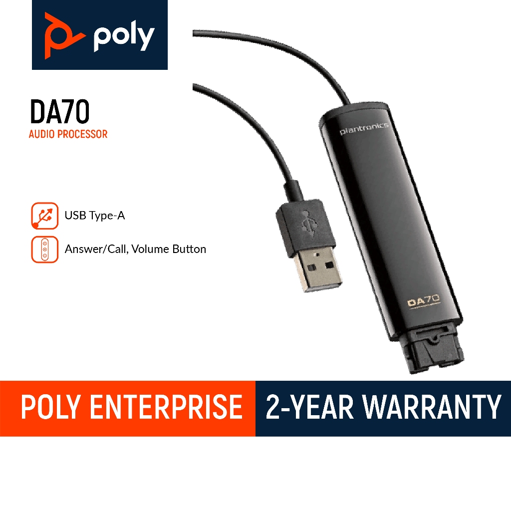 Poly Plantronics Da70 Advanced USB Audio Processor For Encorepro 500/ ...