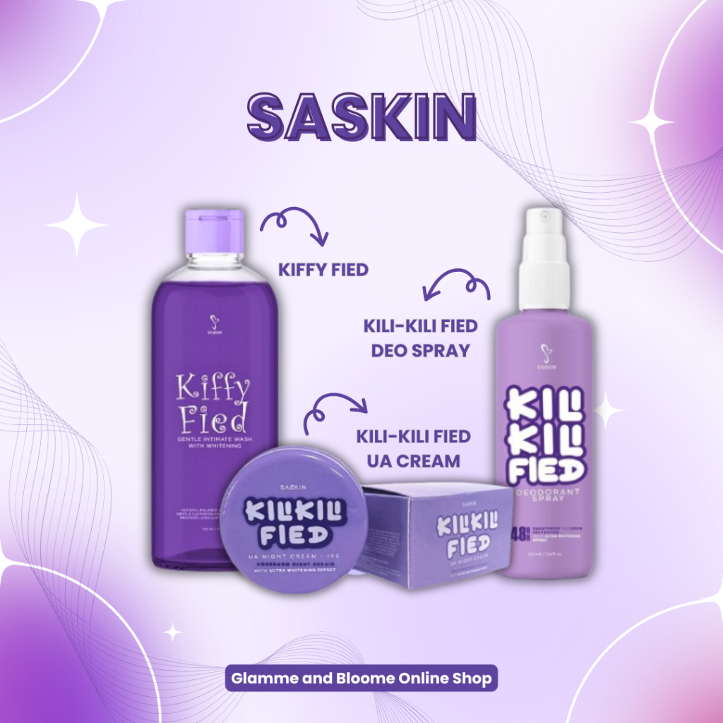 SASKIN KIFFY FIED INTIMATE WASH | KILI-KILI FIED DEODORANT SPRAY | KILI ...
