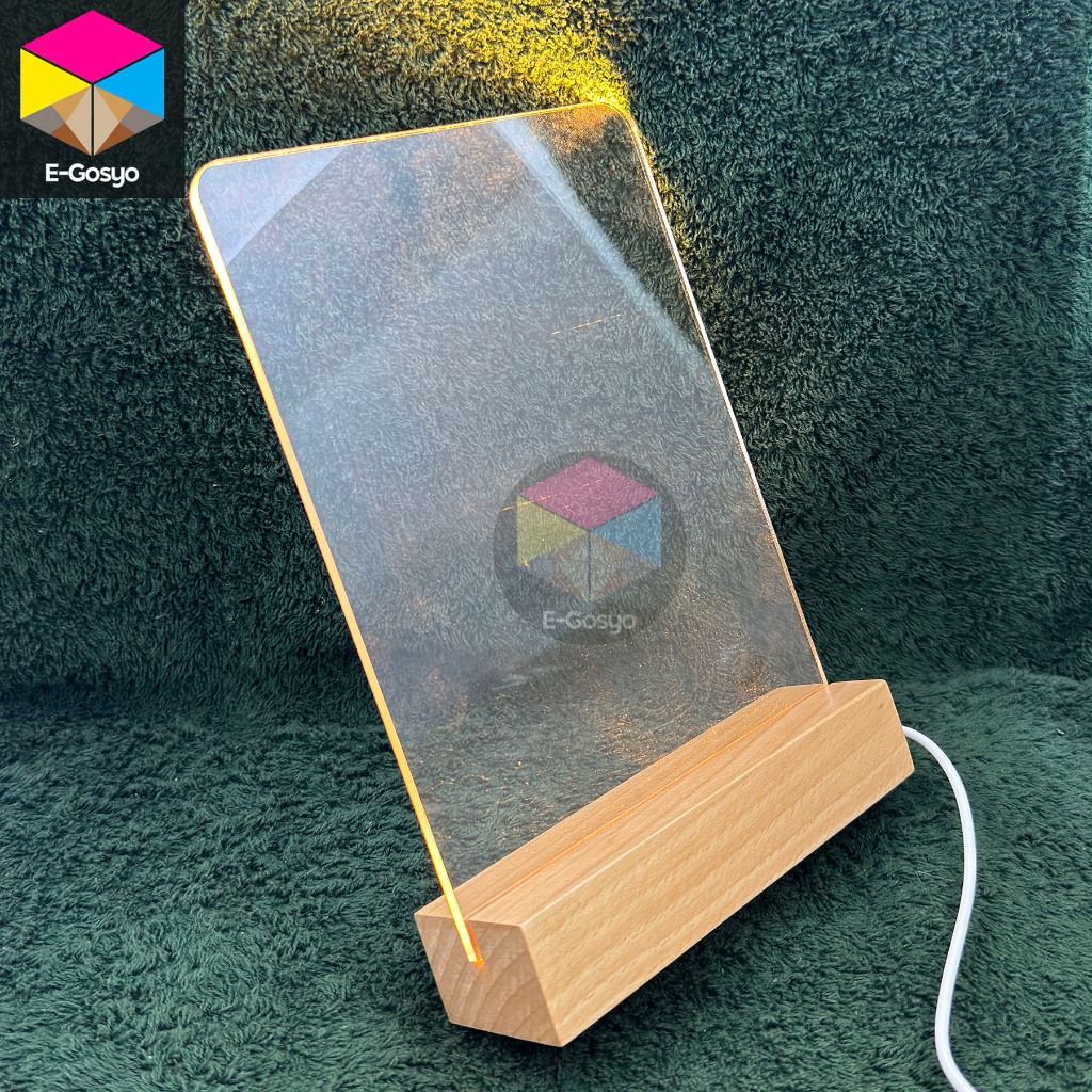 Acrylic Sheet for Wooden Base (Acrylic sheet only) | Shopee Philippines