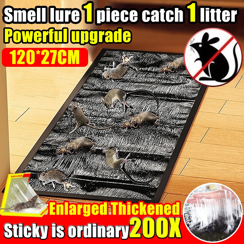 [200X Sticky]Mouse Sticky mouse Boa rd trap High Effective thickened ...