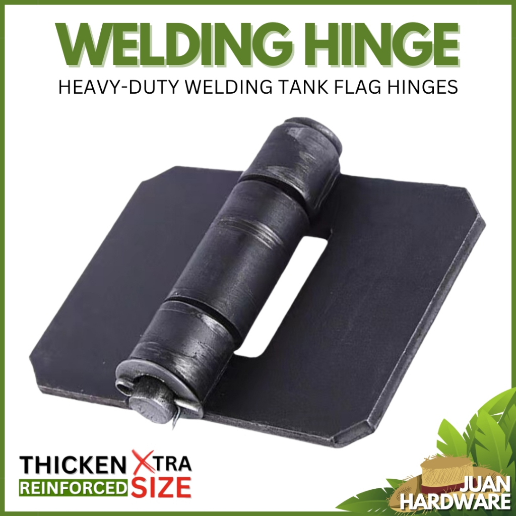 Welding Hinge 70 to 230mm Heavy Duty Big Gate Truck Flag Hinges Farm Doors Revolving Doors ...