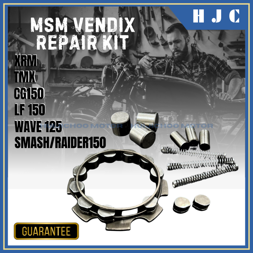 MSM motorcycle vendix repair kit for beat/c100/cg125/gy6-125/rouser ...