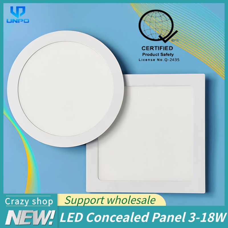 Ultra-thin Recessed LED Pin Light Panel Lights Ceiling Light Round ...
