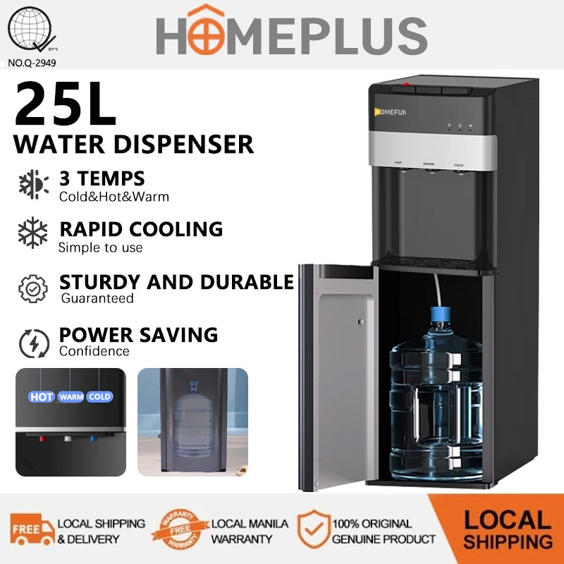 HOMEPLUS Water Dispenser Hot and Cold Bottom Load Dispense Automatic ...