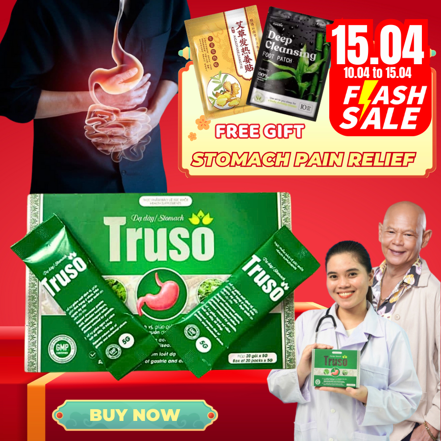 TRUSO Para sa Mga Taong May Reflux at Gastric Ulcers - Kahon ng 20 pack ...