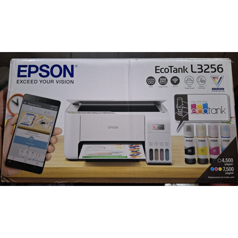 Epson EcoTank L3256 A4 Wi-Fi All-in-One In. | Shopee Philippines