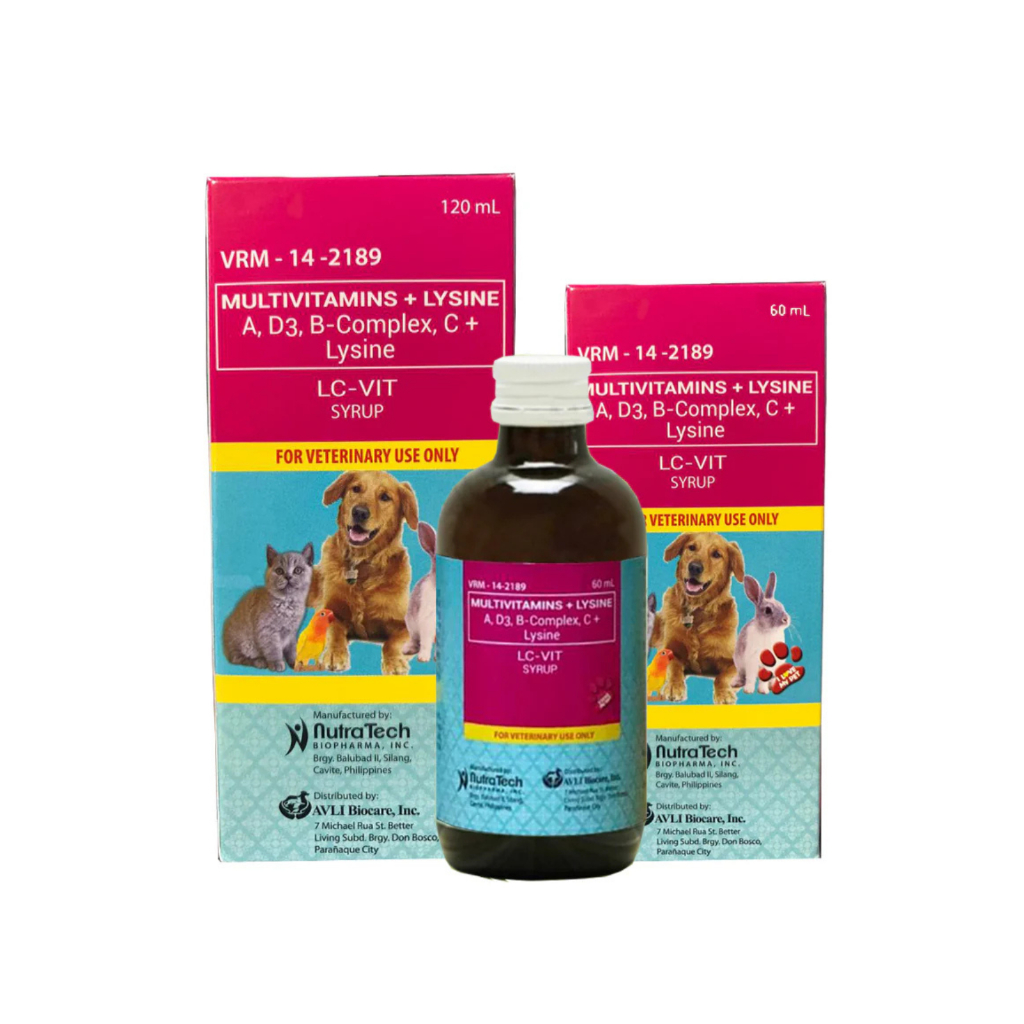 LC VIT MULTIVITAMIN SYRUP FOR DOGS AND CATS | Shopee Philippines