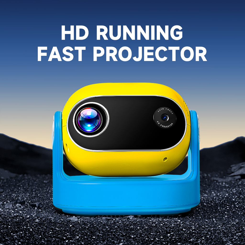 HY300 Mini Projector with WiFi and Bluetooth 1080P Full HD 4K 8000 ...