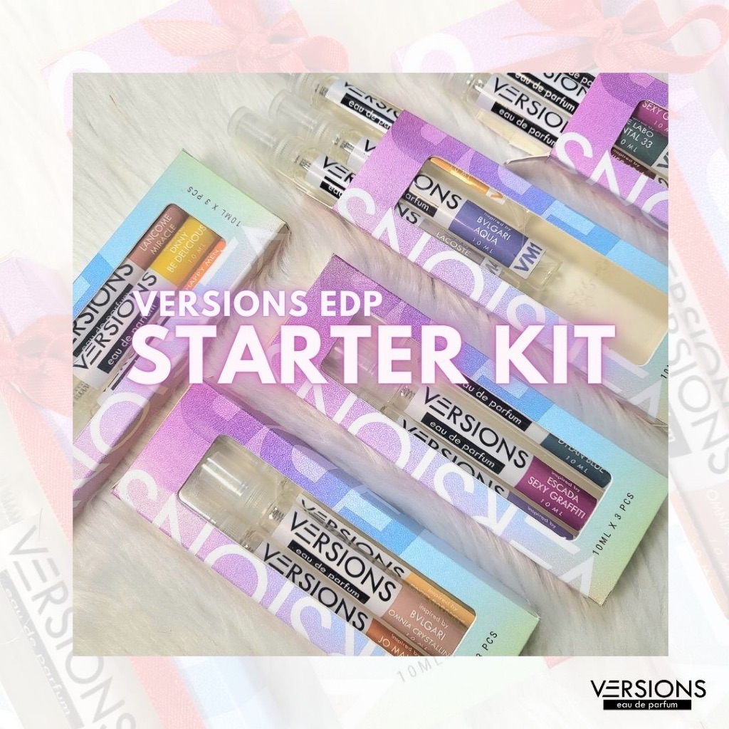 Starter Kit by Versions EDP | Shopee Philippines