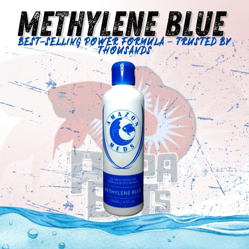 Amazon Meds Methylene Blue (150mL) For Aquarium | Shopee Philippines