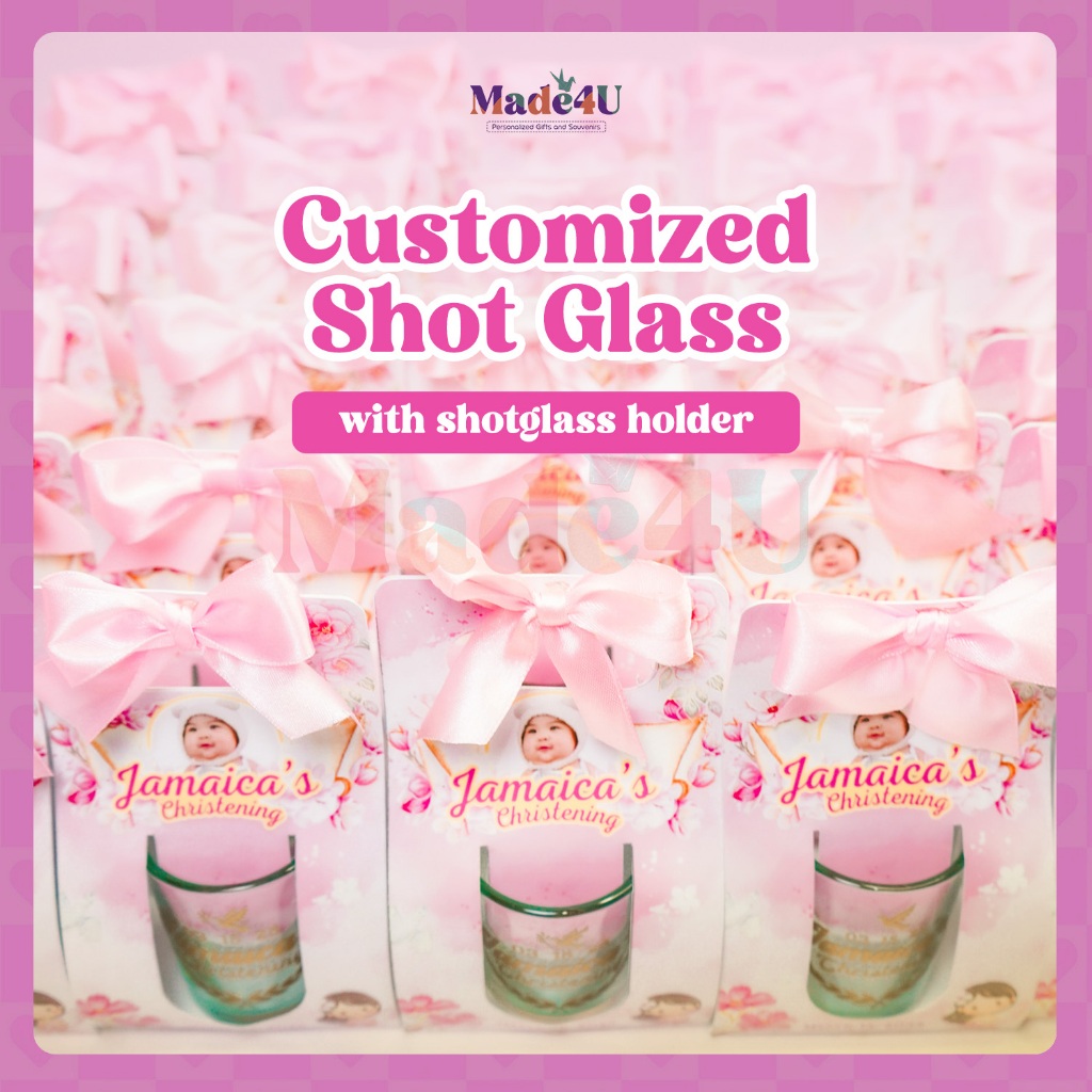 Customized Shot Glass (Big Size with Complete Packaging) | Shopee ...