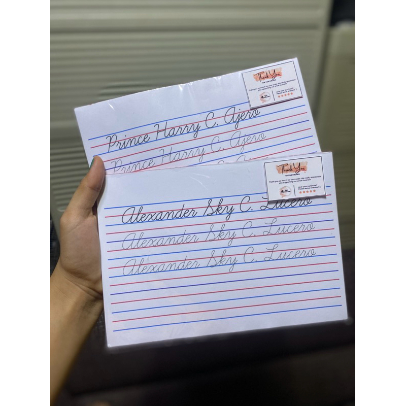 Cursive Writing Practice pad | Shopee Philippines
