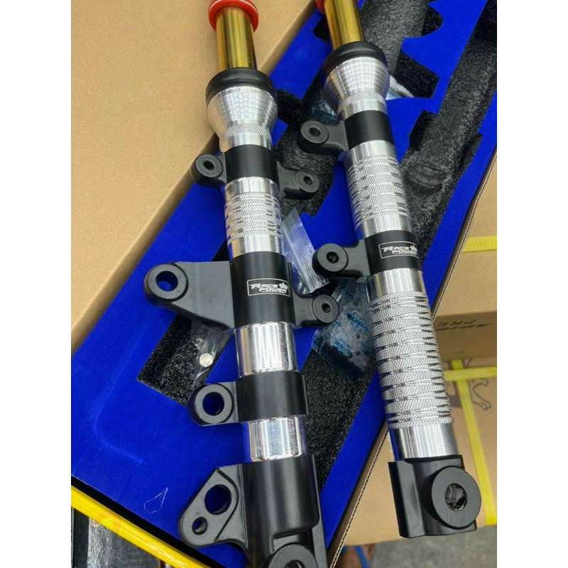 SNIPER / RAIDER / XRM / MIO / BEAT / CLICK / AEROX RACEPOWER FRONT SHOCK ASSY ADJUSTABLE LEGIT ...