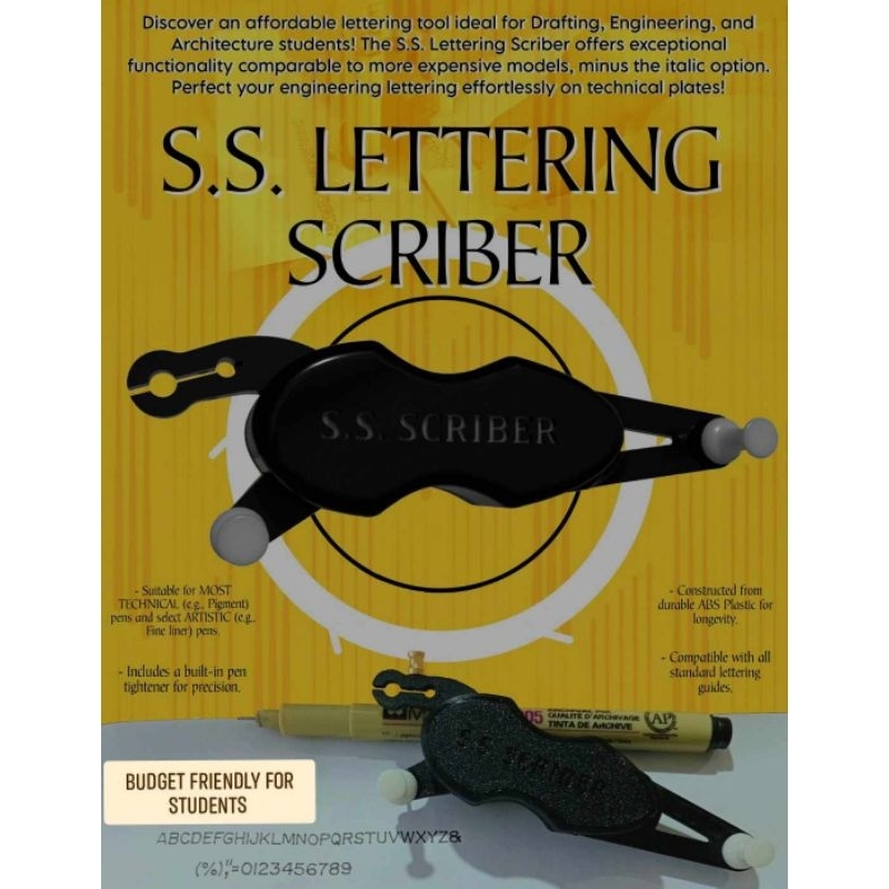 S.S. Leroy Lettering Scriber V.1 – Durable Drafting Tool for ...