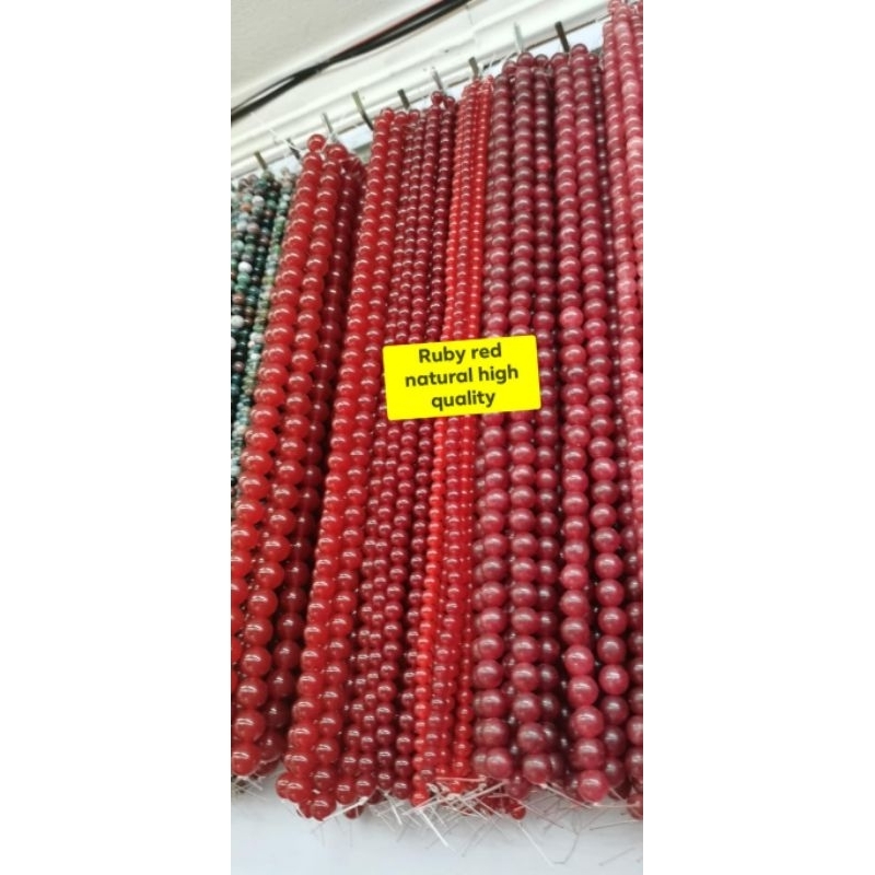 Ruby red natural high quality stones | Shopee Philippines