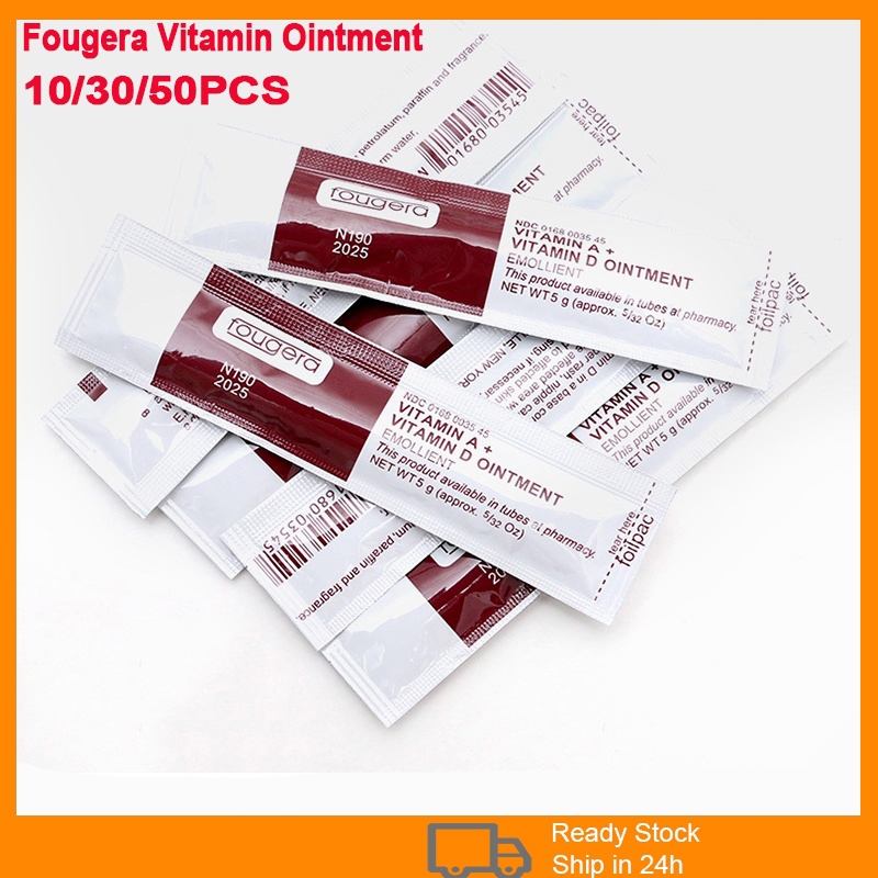 10/30/50pcs Fougera Vitamin Ointment Tattoo Care Products Vitamin A&D ...