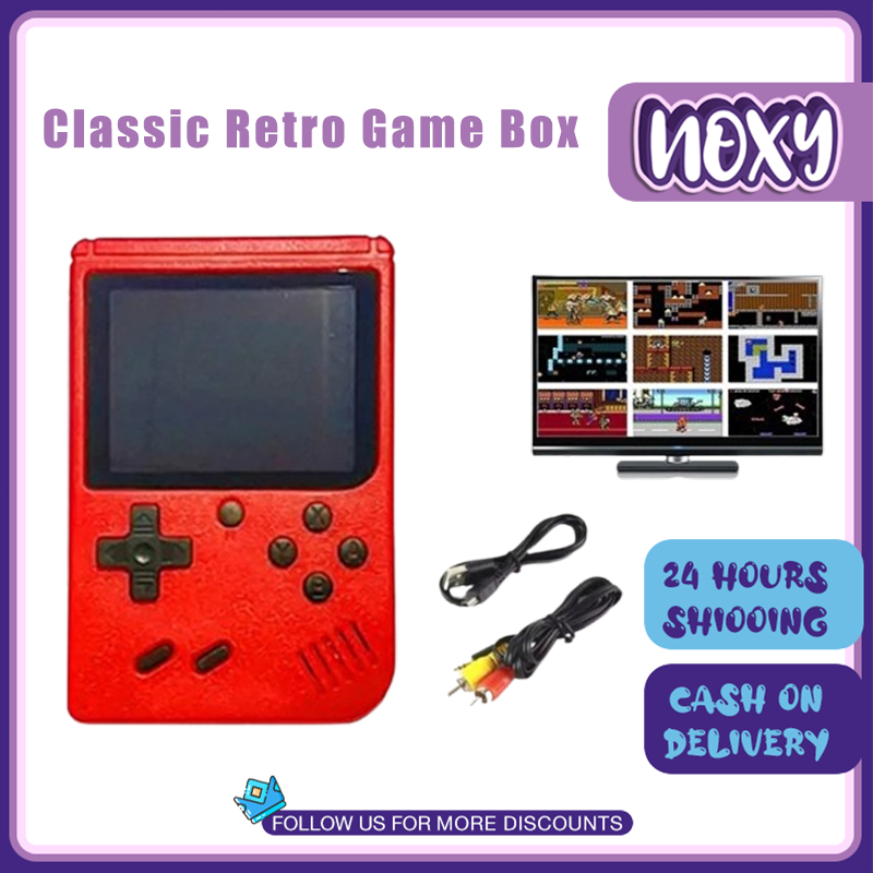 3-Inch Portable Classic Retro Mini Video Game Console With 400 Game ...