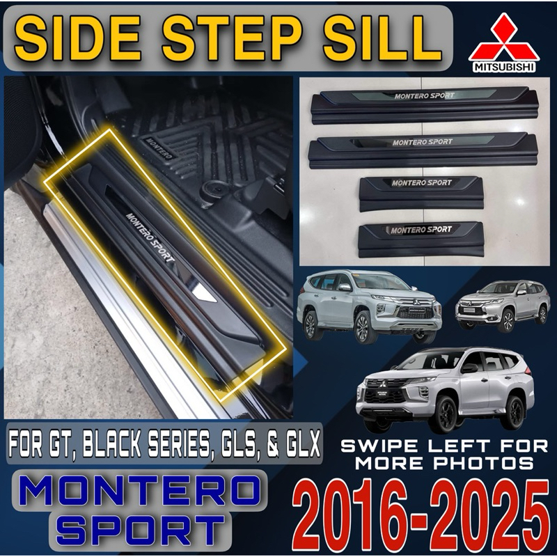 Mitsubishi Montero Sport 2016-2025 Side Step Sill | Shopee Philippines
