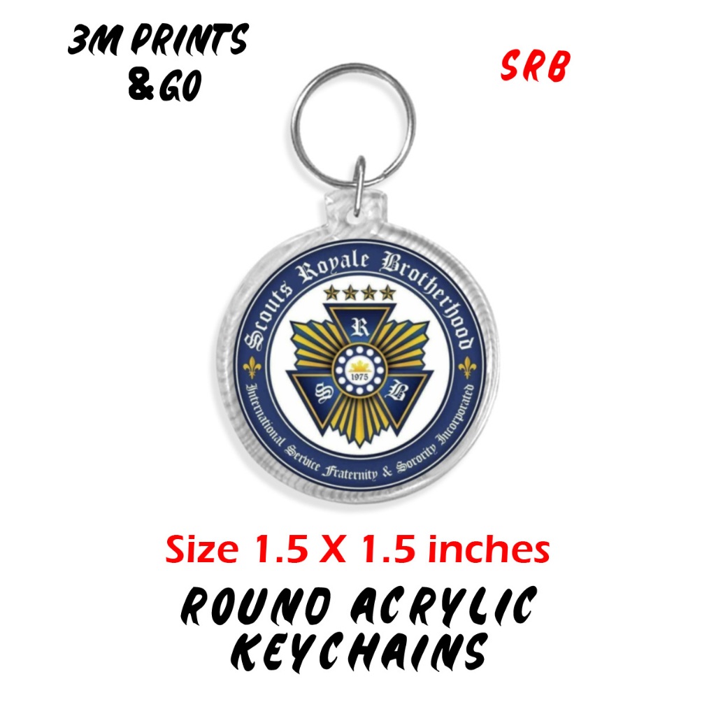 SRB Scouts Royale Brotherhood Acrylic Keychains | Shopee Philippines