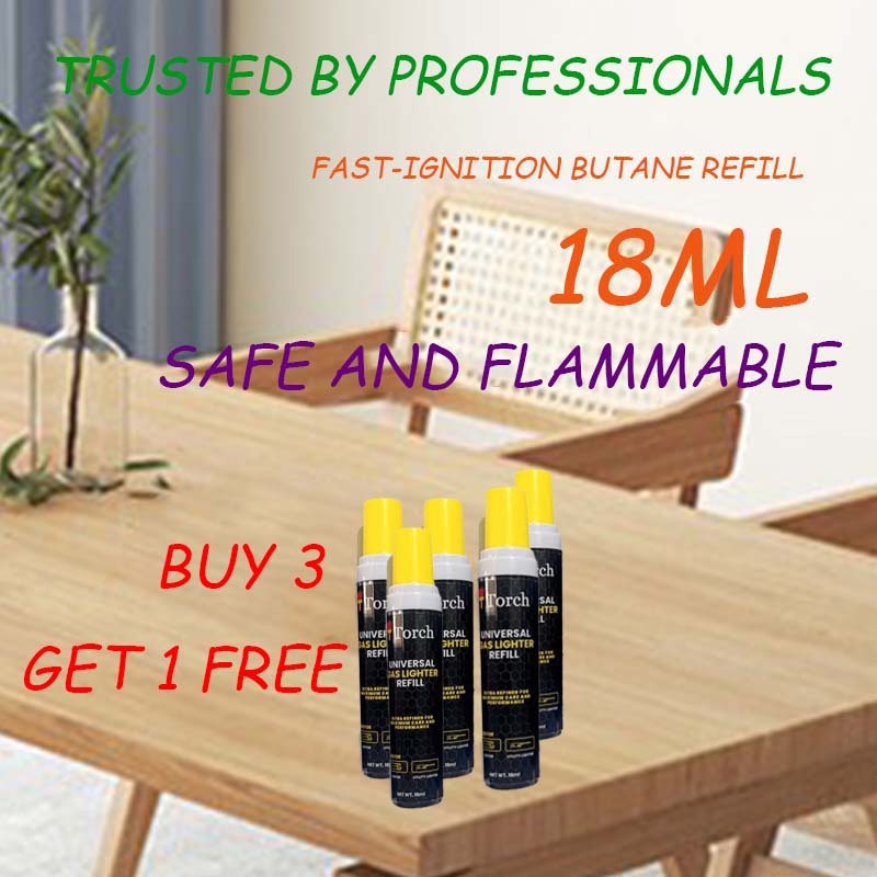 High-quality lighter refill JLX 18ml butane refill lighter Safe and ...
