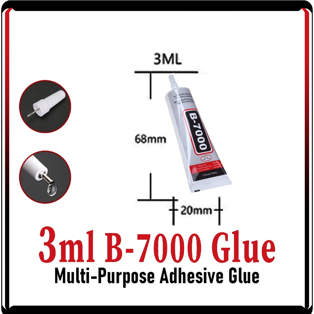 3ml B7000 Glue Multi-Purpose Adhesive Glue | Shopee Philippines