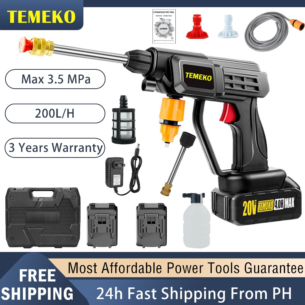 3.5MPa Pressure Washer Electric Portable Car Cleaner Foam Cannon ...