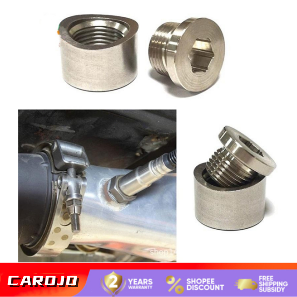1 Set Oxygen Sensor Kit Bung with Gasket Stainless Steels Fitting Weld ...