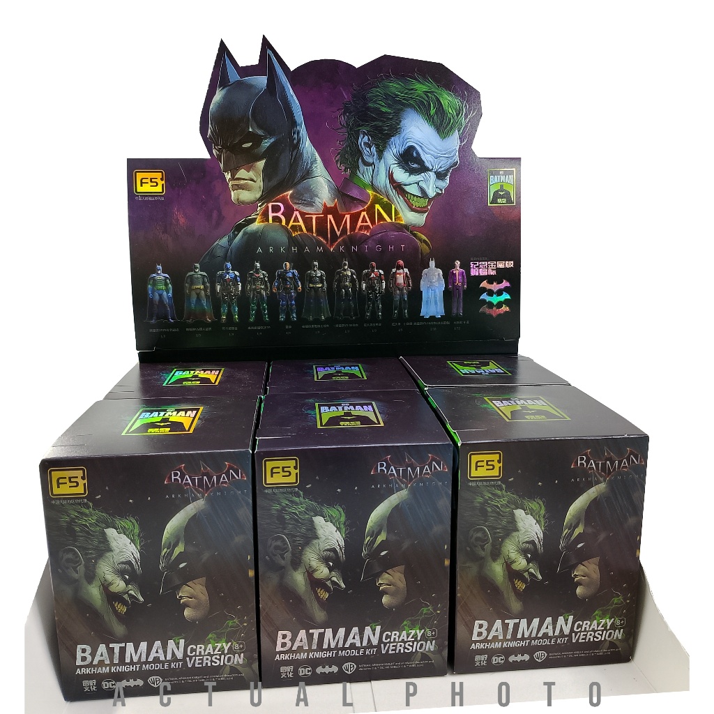 F5 Batman Arkham Knight Model Kit Crazy Version | Shopee Philippines