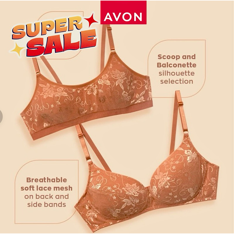 Avon joanne nonwire 2pc bra set | Shopee Philippines