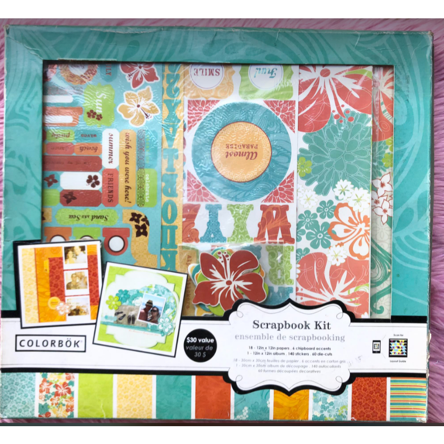 Colorbok 12X12 Scrapbook Kit | Shopee Philippines