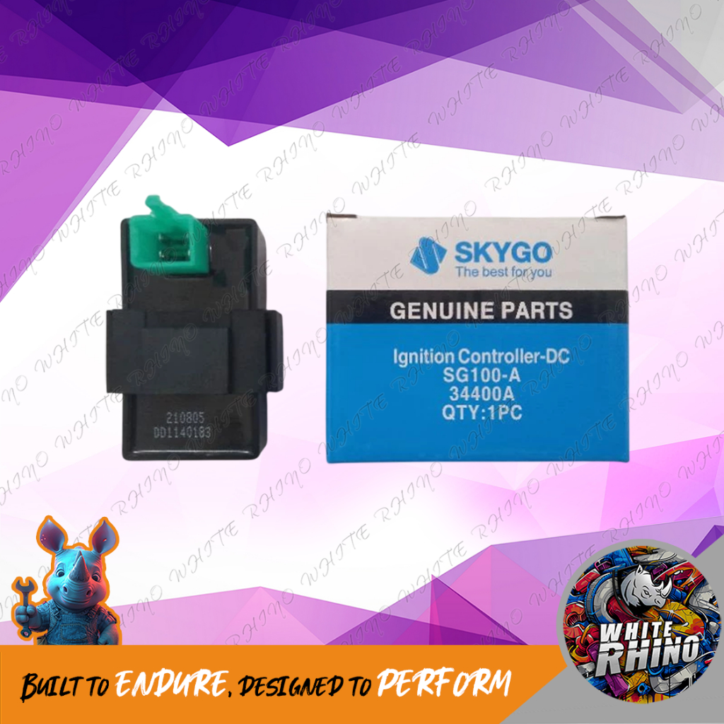 GENUINE SKYGO CDI SG100 4 PIN IGNITION CONTROLLER-DC | Shopee Philippines