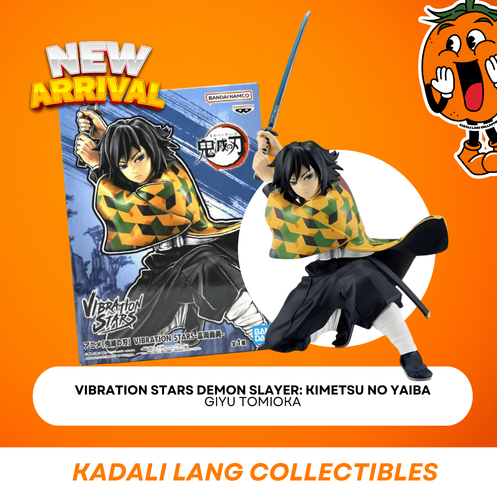 AUTHENTIC Vibration Stars Demon Slayer: Kimetsu no Yaiba | Giyu Tomioka | Shopee Philippines
