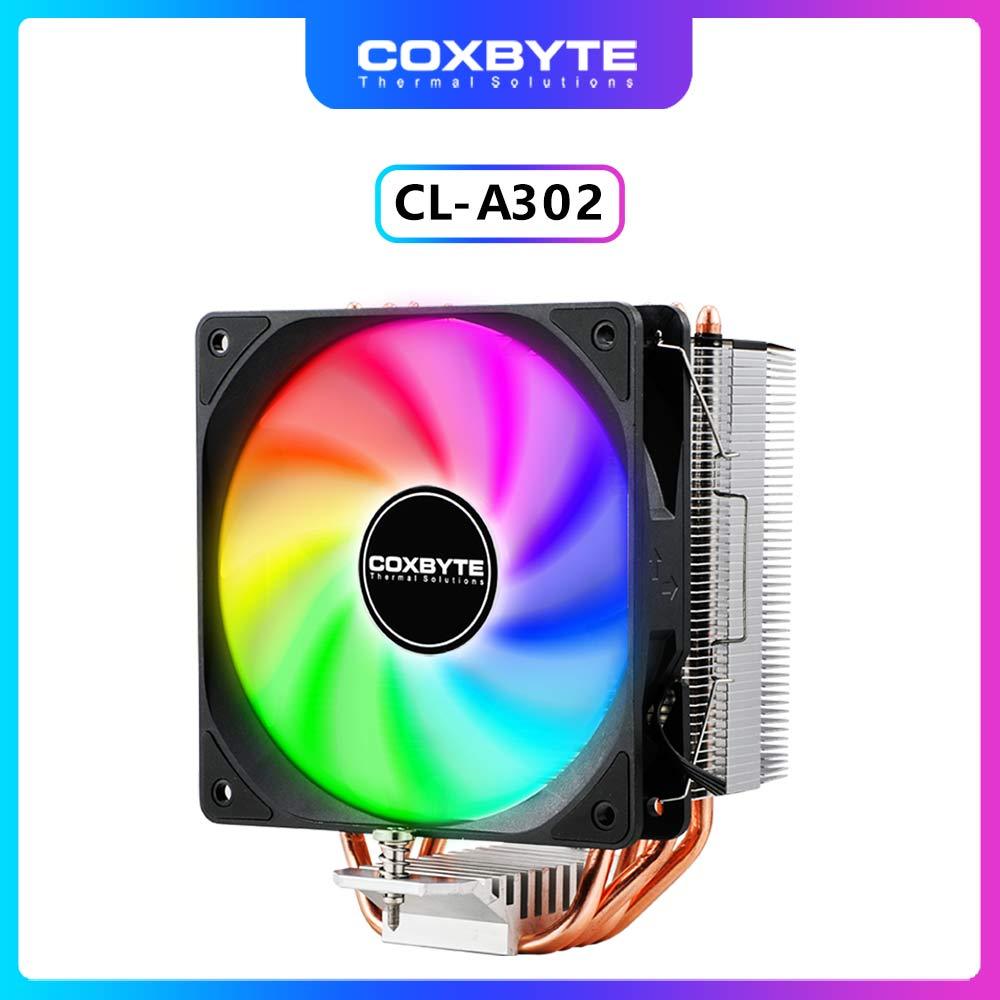 Coxbyte CL-A302 Digital CPU Cooler Black CPU Fan For Intel LGA1155 ...