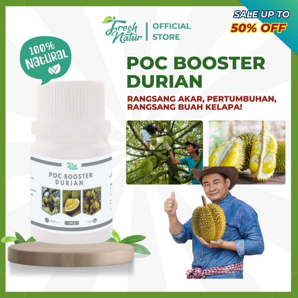[SALE 50%]POC BOOSTER DURIAN_ Fruiting Fertilizer–Fast Fruit Booster ...