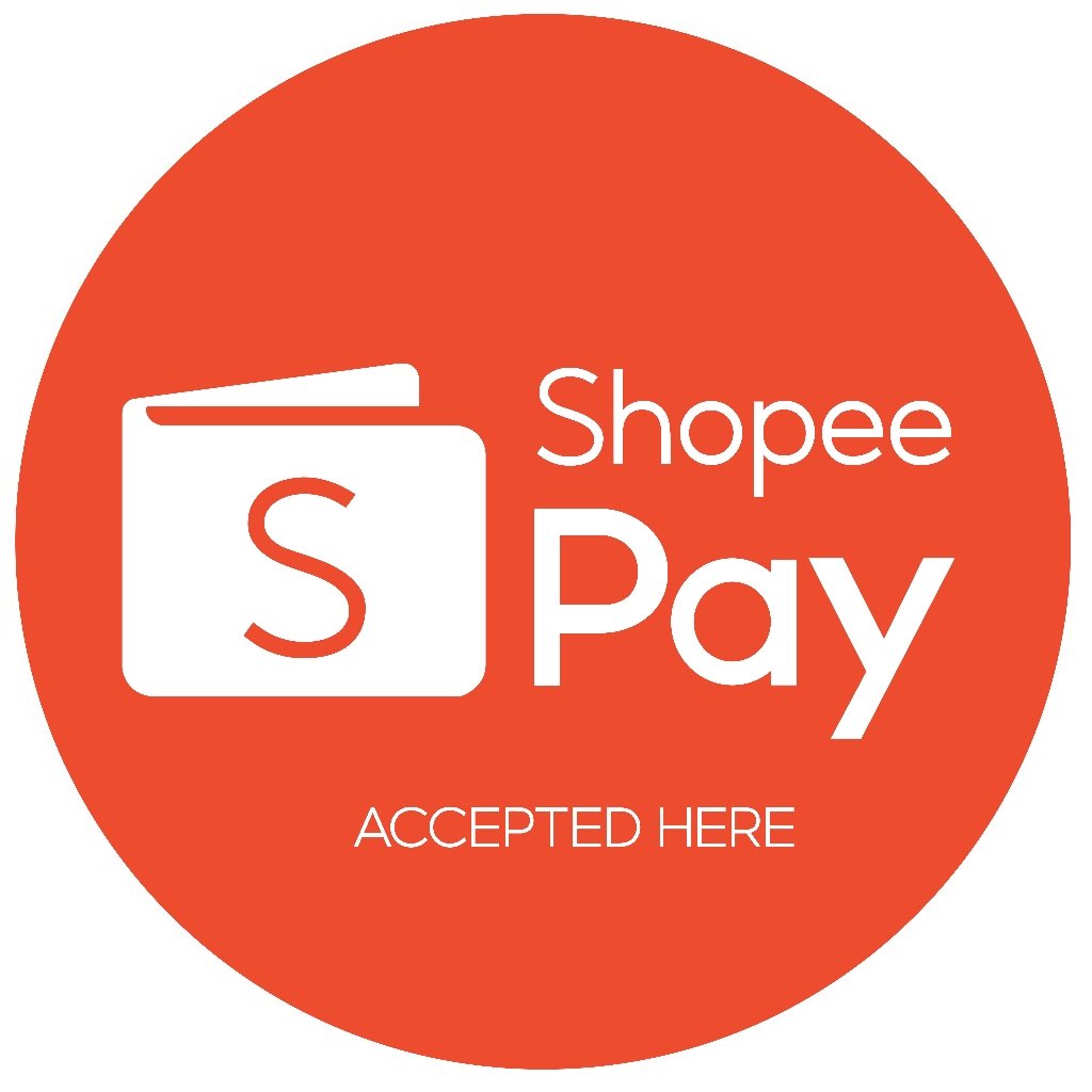 Shopee Pay Accepted Here Signage Vinyl Sticker | Waterproof | Shopee ...
