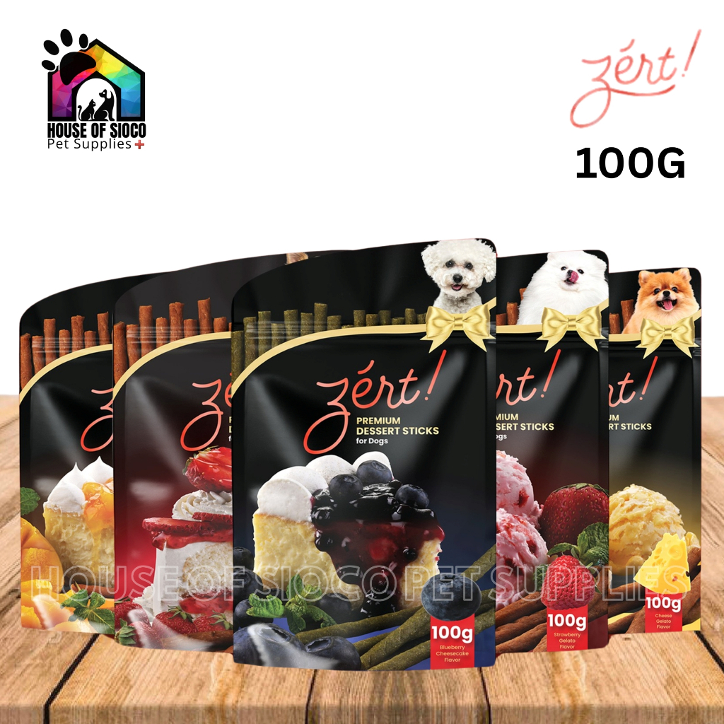 Zert Premium Dessert Dog Treats 100g | Shopee Philippines