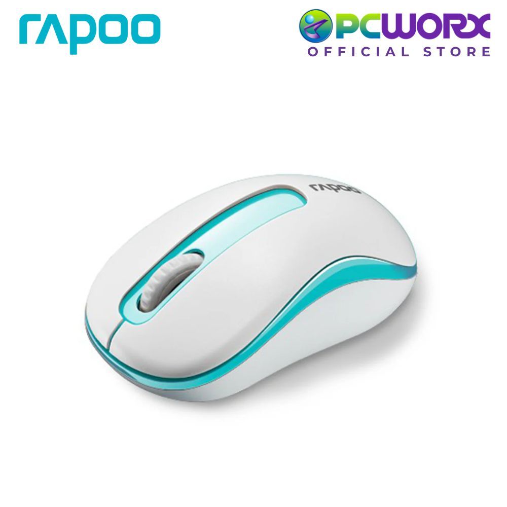 Rapoo M10 Plus Wireless Optical Mouse Blue | Shopee Philippines